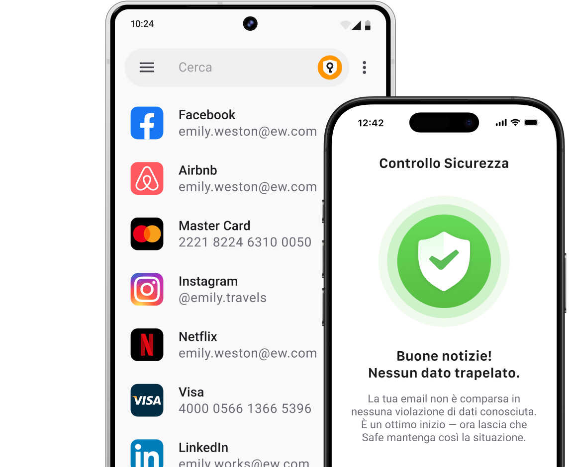 SafeInCloud — Safe — Gestore Passkey e Password